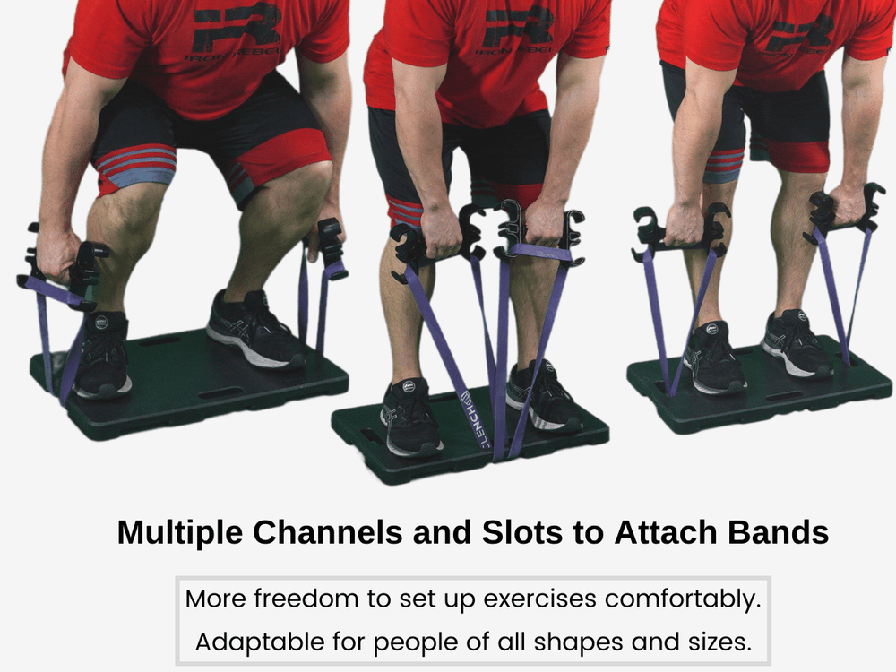 Clench Footplate Enhance Your Resistance Band Workouts