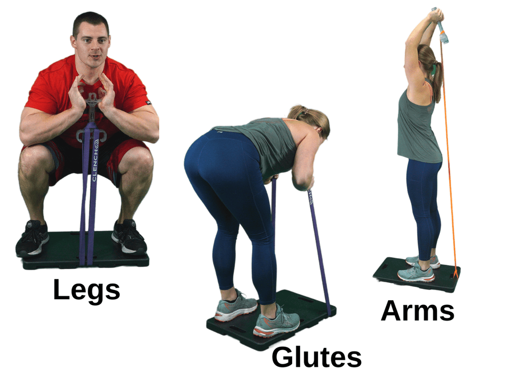 Clench Footplate Enhance Your Resistance Band Workouts